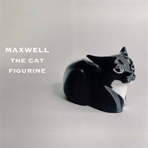 Maxwell The Cat Plush Etsy