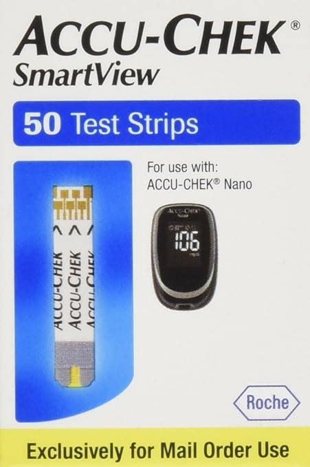 Accu Chek Smartview 100 Test Strips Uk Health And Personal Care