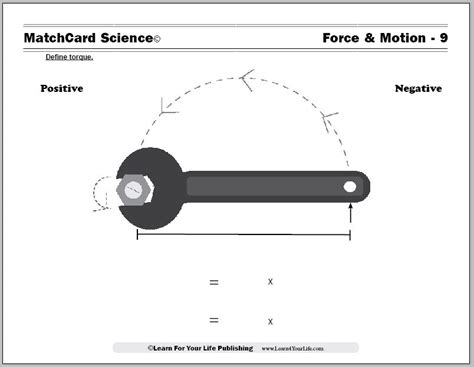 Force And Motion Unit Study
