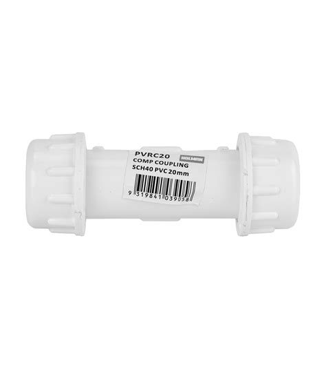 Pvc Pressure Cºmpression Repair Coupling 20mm Holman Plumbing