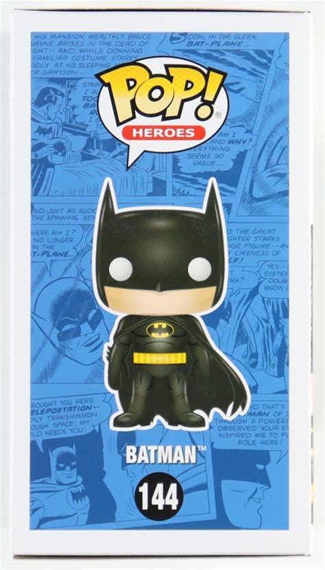 Christian Bale Signed Dc Super Heroes Batman 144 Funko Pop Heroes