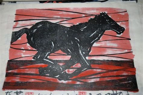 工房の木版画 頑固オヤジのばり雑言