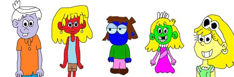 Lincoln Loud And Her Sisters As The Inside Out Emo By