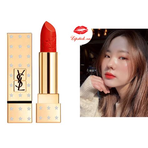 Review Son Ysl Màu 13 Le Orange Đỏ Cam Son Ysl Viet Nam