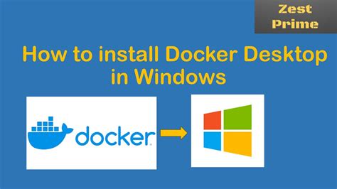 1how To Install Docker Desktop On Windows Step By Step Guide Docker Tutorial Youtube