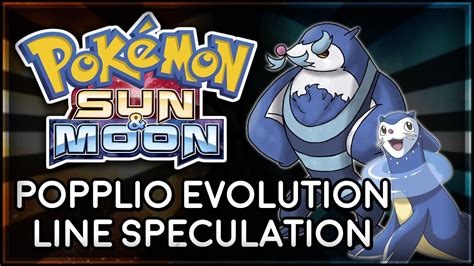 Pokémon Sun And Moon Popplio Evolution Line Speculation Youtube