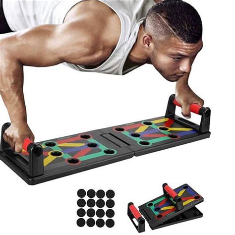 Zummy 9 In 1 Push Up Rack Board System Full Body Home Workout