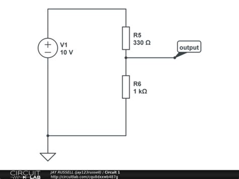 Circuit 1 CircuitLab