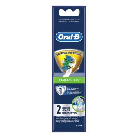 Oral B® Floss Action™ Max Clean Refill Brush Heads 2 Ct Kroger