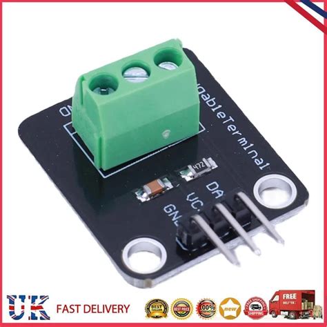 Uk Ds18b20 Temperature Sensor Plugable Terminal Adapter Temperature