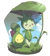 Budew And Roselia Pokemon Drawn By Milka Milk Ppl Danbooru