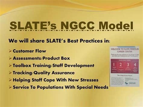 Ngcc Model Mawd Presentation Final Pdf