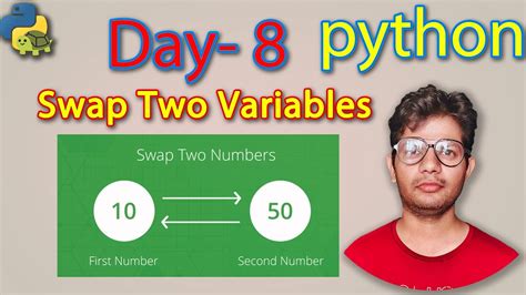 Python Full Course Swap Two Variables Day 8 Youtube