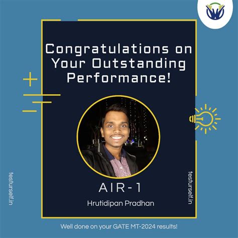 Samarjeet Kumar Singh On Linkedin Gate2024 Air1 Proudmoment Testurself