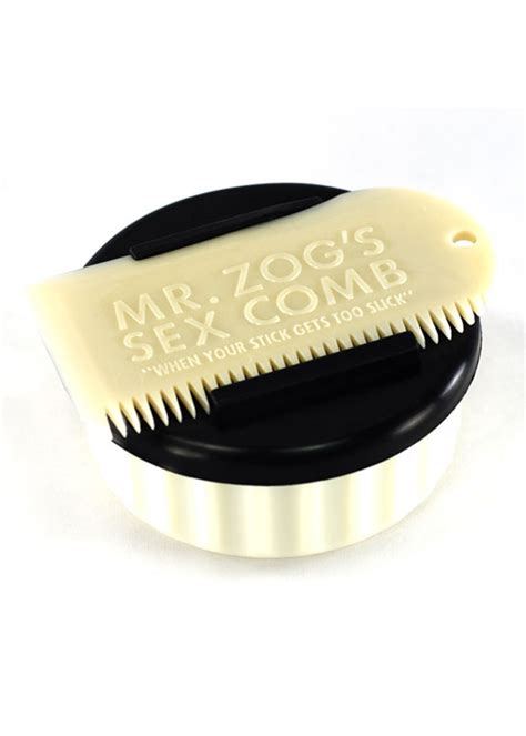 Sex Wax Wax Container And Comb Bone Crazy Dude