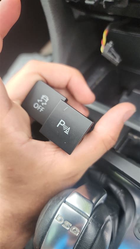 My Parking Sensor Button And Esc Buttons Have Swapped Functions After