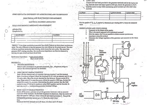 Synchronous Impedance Measurement Pdf