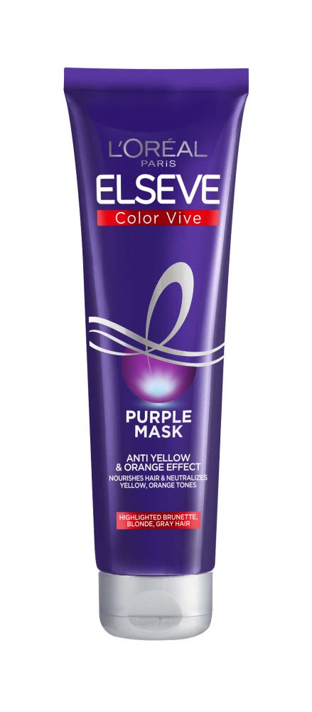 Loréal Paris Fialová Maska Na Vlasy Elseve Color Vive Purple Mask