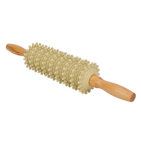 Price Crash Wood Therapy Roller Trigger Points Thin Leg Release