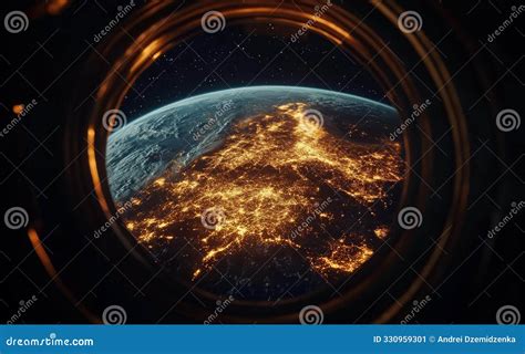 Digital Space Art In 5k With A Realistic Visualization Of Earth