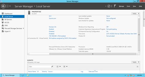 Ad Shot Gyan The Server Manager Windows Server 2012