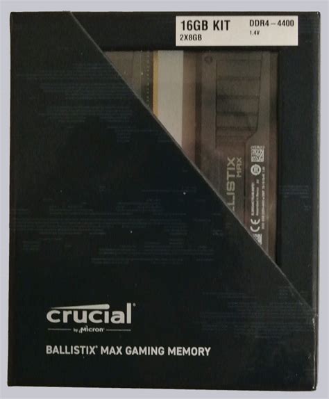 Crucial Ballistix Max 16GB RAM 2x 8GB DDR4-4400 Speicher Test