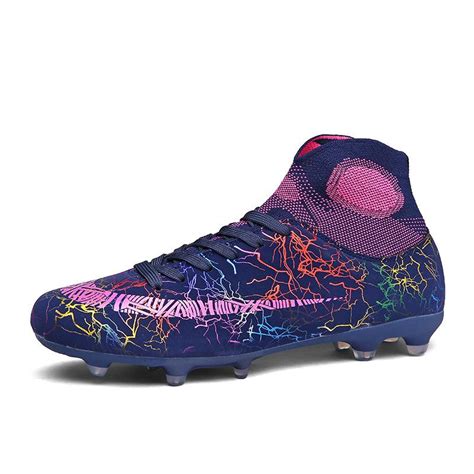 Soccer Shoes Male Tf Broken Nail Youth Mandarin Duck Artificial Grass