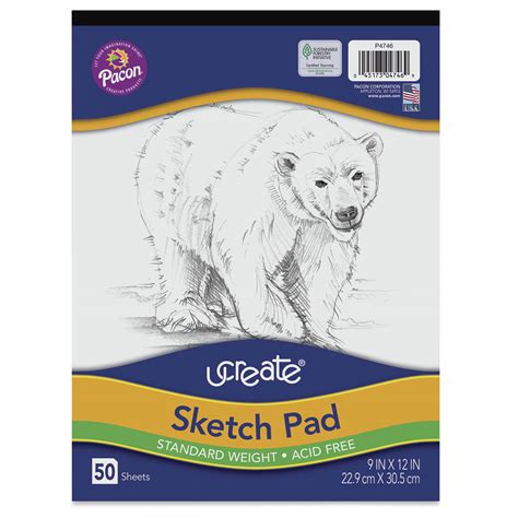 Pacon Ucreate Sketch Pad Blick Art Materials