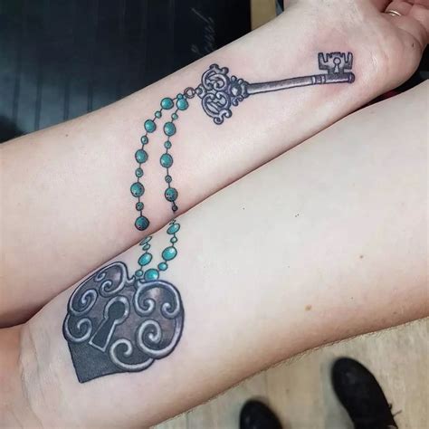 Key And Lock Tattoos Symbolism Designs And Meaning