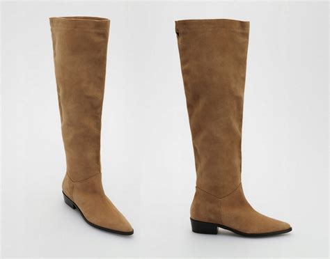 RESERVED Muszkieterki Kowbojki NOWE 100 Zamsz 37 11731796191
