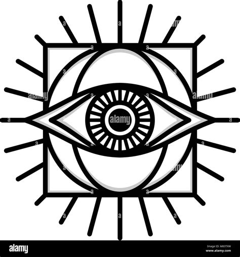 One Eye Sign Symbol Logo Logotype Vector Stock Vector Image And Art Alamy