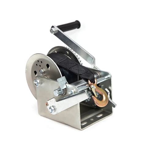 2 Dual Speed Winch 3200lbs Hand Winch With Hand Brake Trailer Winch For