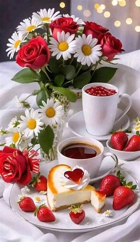 Pin by Liya on Кава чай in Good morning Beautiful flowers photos Iphone wallpaper hd