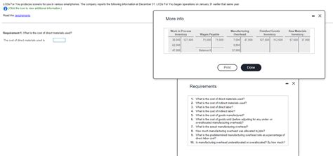 Solved I Click The Icon To View Additional Information Chegg