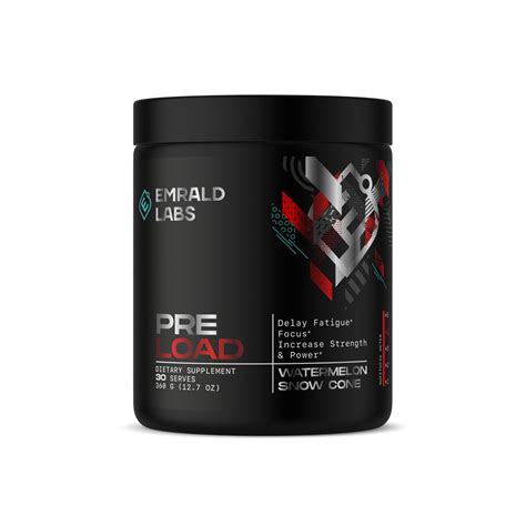 Emerald Labs Pre Load Supplement Wholesalers