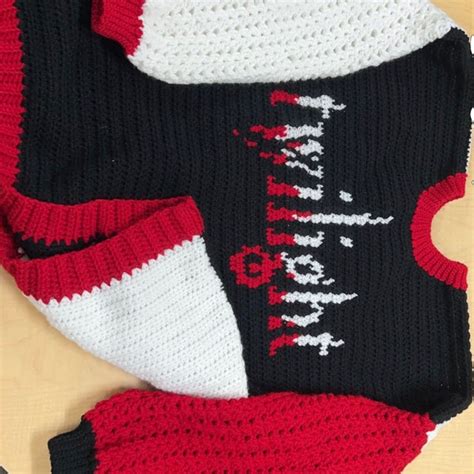 Twilight Crochet Sweater Digital Pattern Etsy