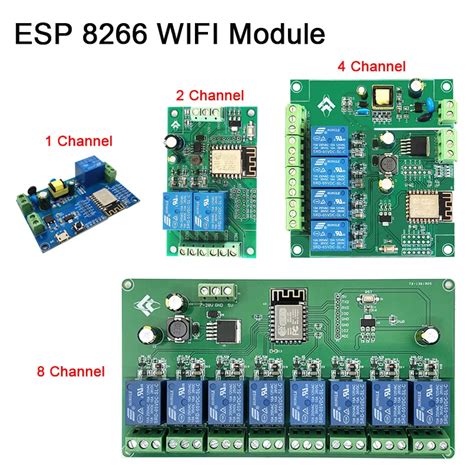 DIY ESP 12F 1 2 4 8 ESP8266