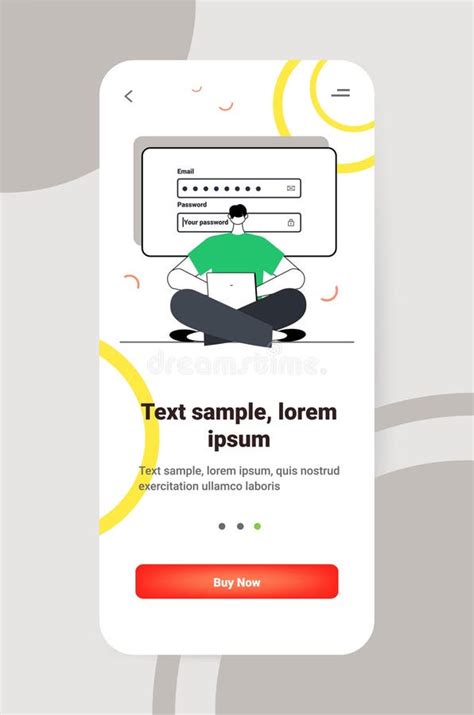 man login to social media apps mobile or computer application user