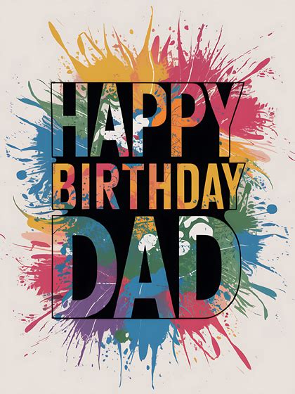 Free Happy Birthday Dad