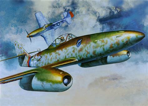 Wallpaper Vehicle Artwork Airplane Military Aircraft Messerschmidt Me 262 7400x5343