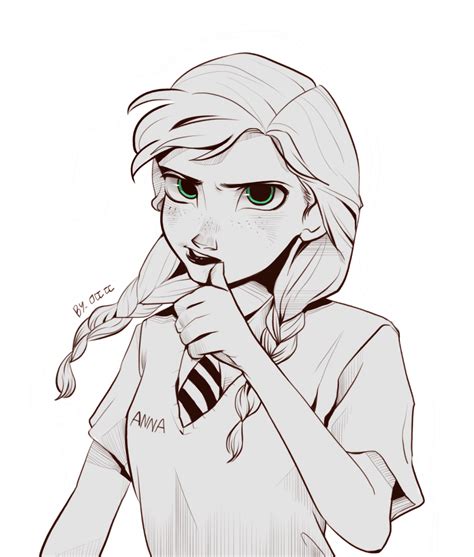 Anna Frozen Drawn By Mataetae Danbooru