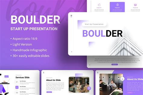 Presentation Template Boulder Graphic By Dijimedia · Creative Fabrica