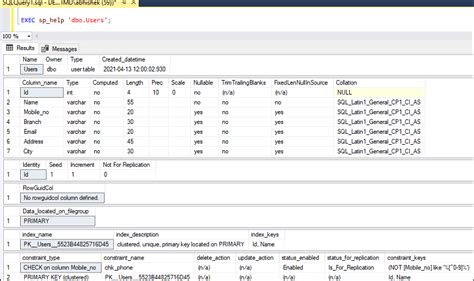 How To Get Column Names From All Tables In Sql Server Management Studio