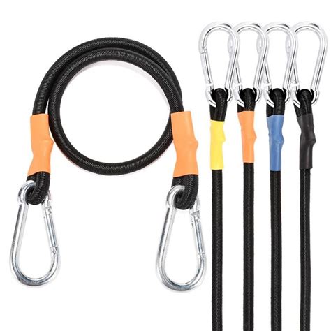 Heavy Duty Shock Bungee Cords With Carabiner Manufacturers And