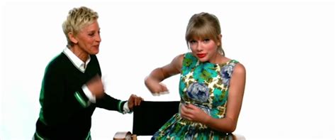 Taylor Swift Brasil Ellen Degeneres Prega Nova Peça Em Taylor Swift