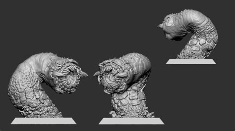 Stl File Worm 🪱・design To Download And 3d Print・cults
