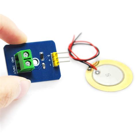 gikfun analog ceramic piezo vibration sensor module for