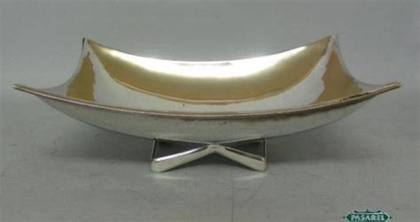 Pasarel Mexican Sterling Silver Rectangular Bowl Centerpiece