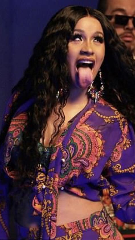 Cardi B Long Tongue Cardi B Tongue S Cemg