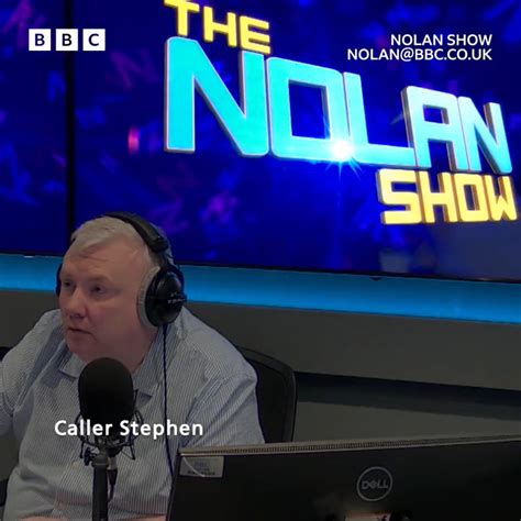 Stephen Nolan On Twitter Were Being Deprived Of Sinn Féins Voice On Your Programme